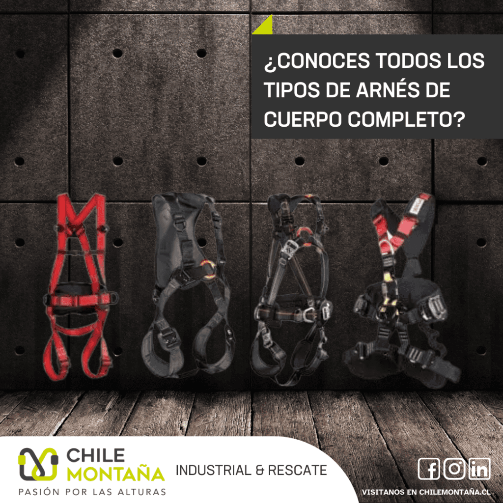 Chilemontaña.cl - ¿Conoces Todos Los Tipos De Arnés De Cuerpo Completo ...