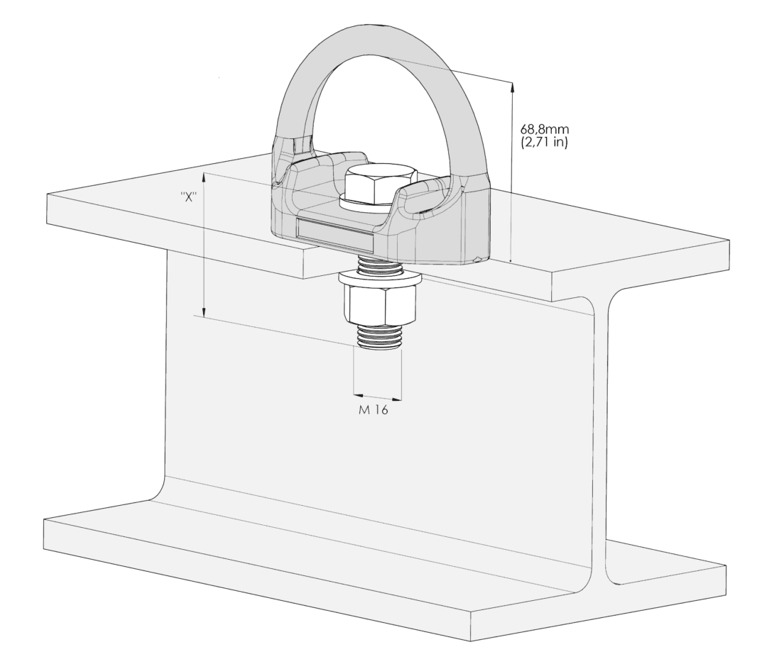 Chilemontaña.cl - Chapa Anclaje Tipo D D-BOLT AP-TYP-47 Acero AP-058 ...